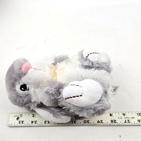 Dan Dee | Toys | Vintage Dan Dee Bunny Rabbit Gray Fuzzy Soft Stuffed ...